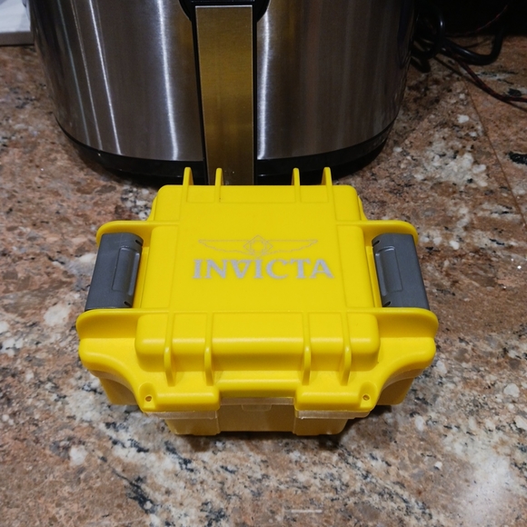 Invicta | Accessories | Invicta Yellow Classic Single Slot Watch ...